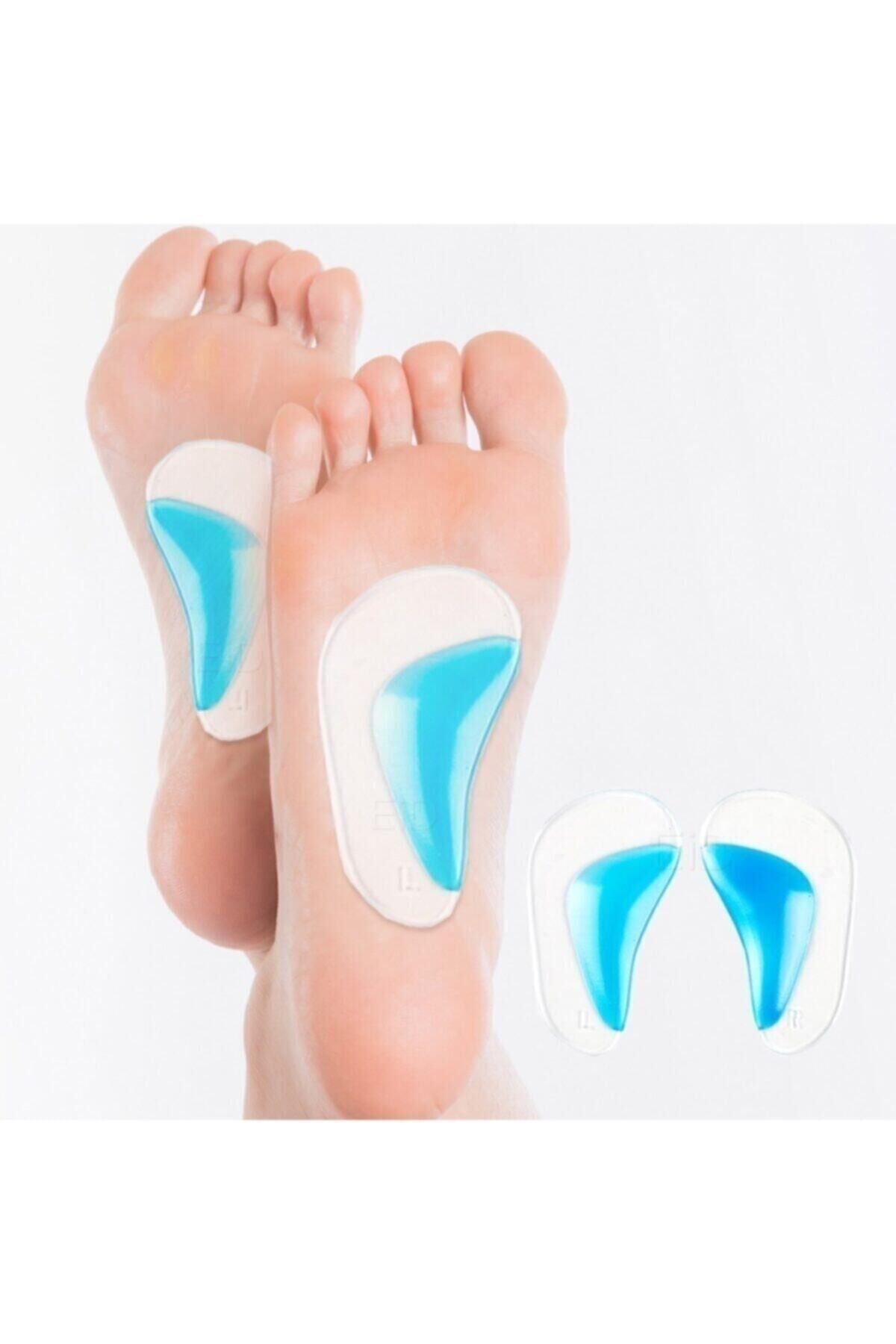 MAVİ Ark Destekli Silikon Ayak Tabanlığı, Ayak İç Destek JelMAVİ ...